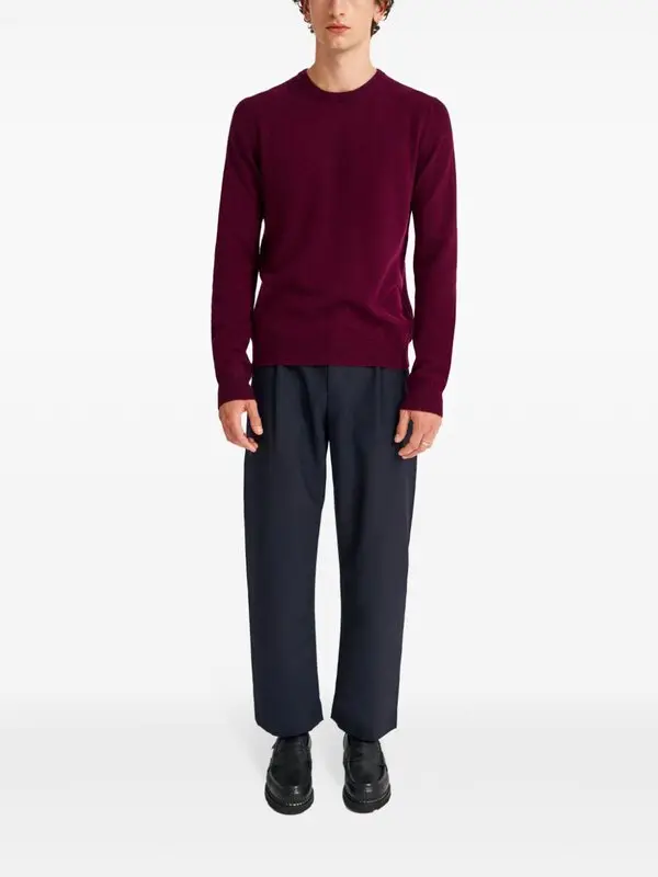 Pringle Of Scotland Round-neck Cashmere Jumper - Red