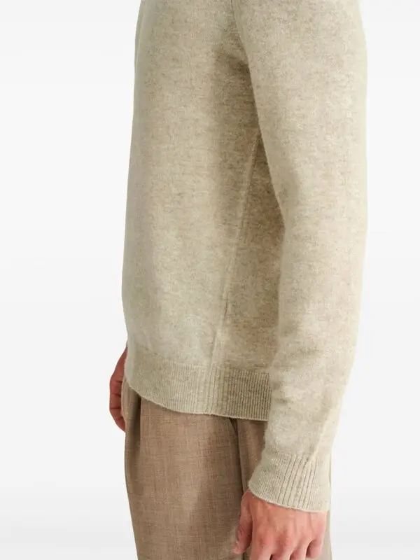 Pringle Of Scotland Round-neck Cashmere Jumper - Neutrals