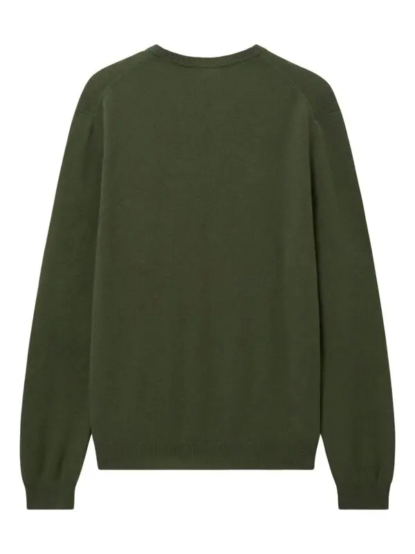 Pringle Of Scotland Round-neck Cashmere Jumper - Green