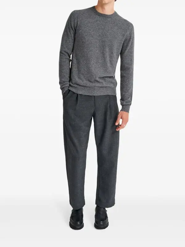 Pringle Of Scotland Round-neck Cashmere Jumper - Grey