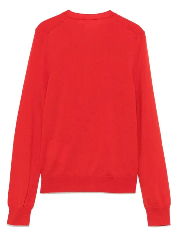 Comme Des Garçons Cashmere Cardigan - Red