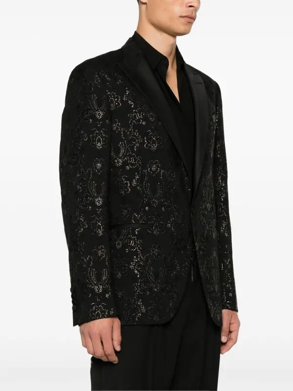 Etro Patterned-jacquard Blazer