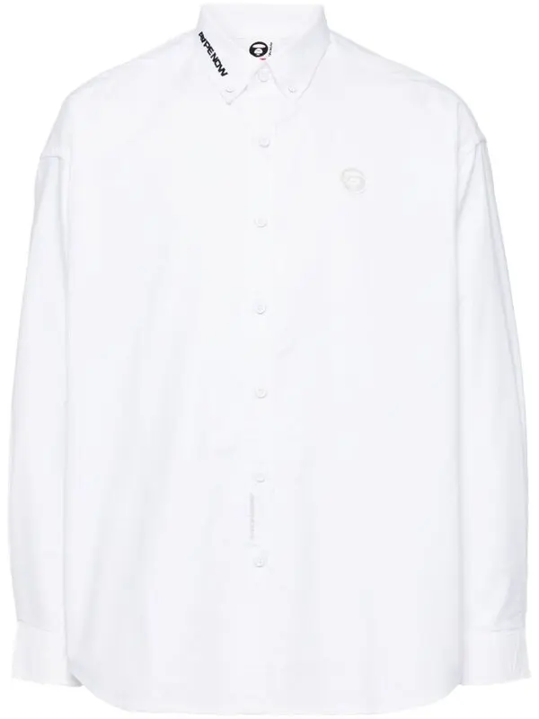 AAPE BY *A BATHING APE Logo-patched Shirt