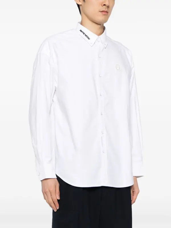 AAPE BY *A BATHING APE Logo-patched Shirt