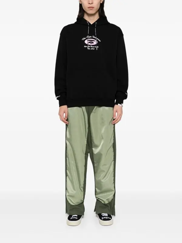 AAPE BY *A BATHING APE Logo Print Hoodie