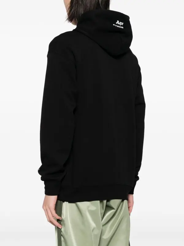 AAPE BY *A BATHING APE Logo Print Hoodie