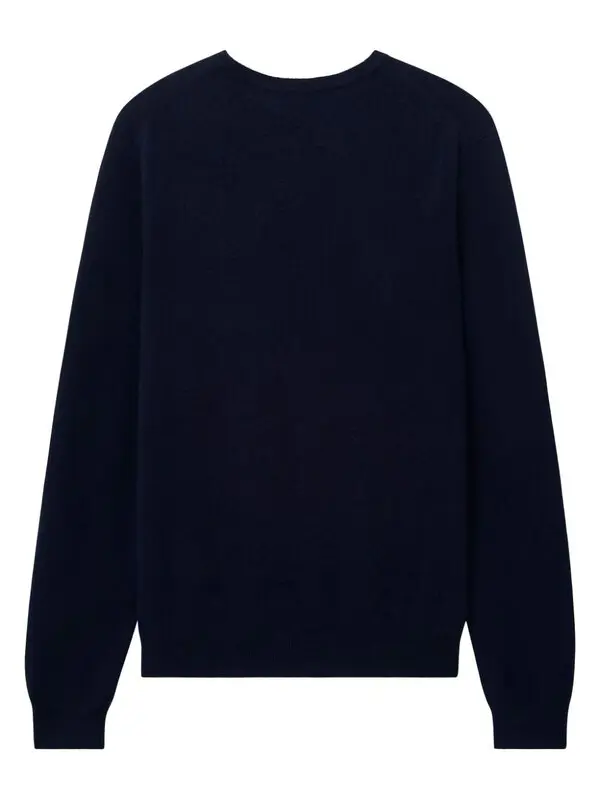 Pringle Of Scotland Round-neck Cashmere Jumper - Blue