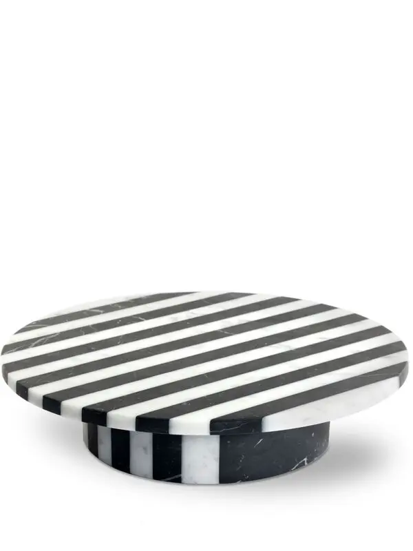 EDITIONS MILANO Alice Marble Cake Stand - Black