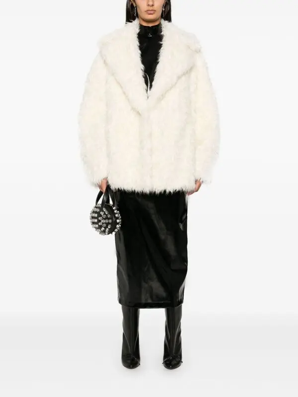 MSGM Faux-fur Coat