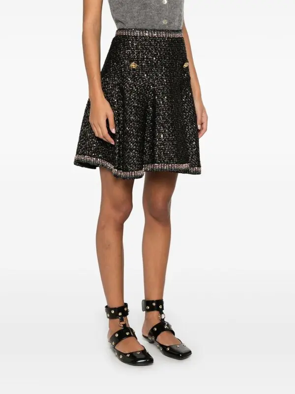Giambattista Valli Tweed Mini Skirt