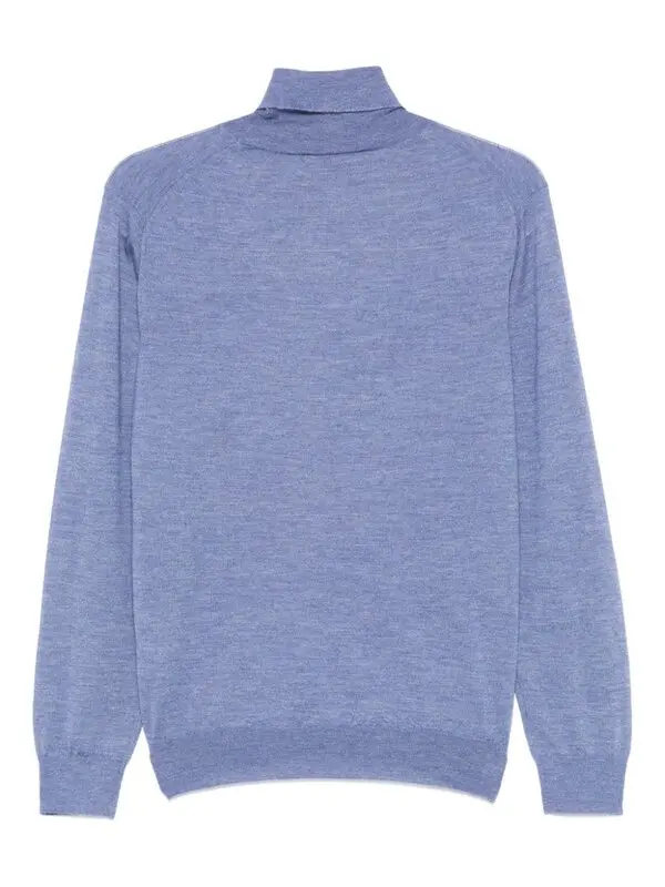 CRUCIANI Roll-neck Sweater - Blue