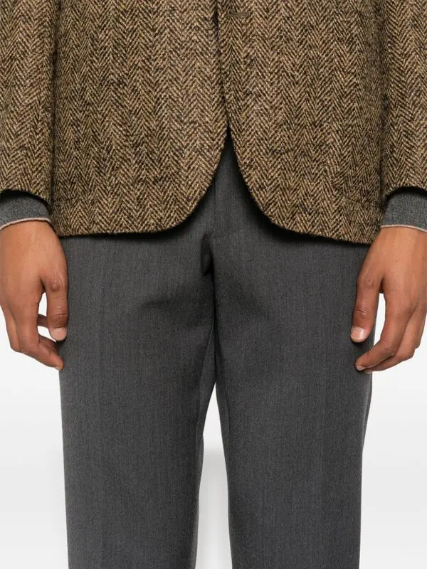 ROTA Pressed-crease Tailored Trousers - Grey