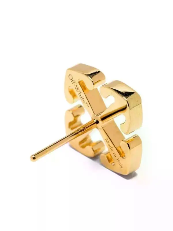 Off-White Mini Arrow Earrings