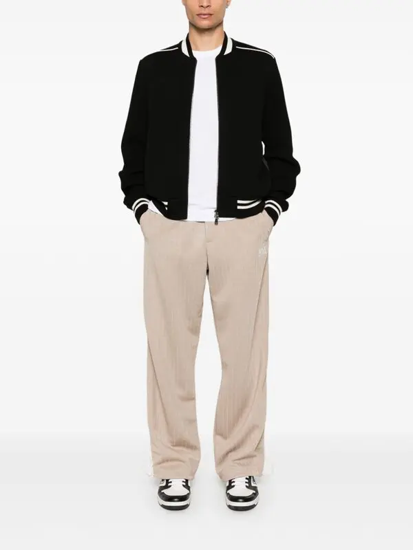 GOLDEN GOOSE Logo-print Track Pants - Neutrals