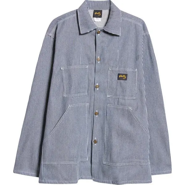 STAN RAY Pinstripe Cotton Shop Jacket