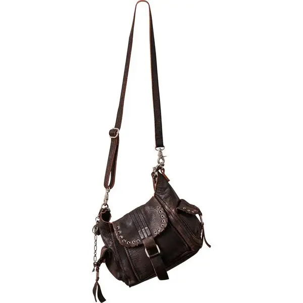 Free People We The Free Baby Leigh Leather Crossbody Bag