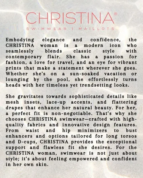 CHRISTINA Essentials Boyleg Bottom With Shirring