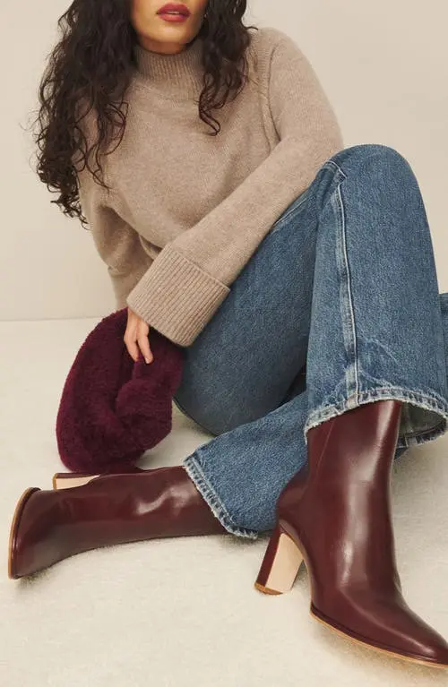 REFORMATION Gillian Bootie - Ruby