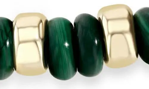 Zoe Chicco Malachite Beaded Bracelet