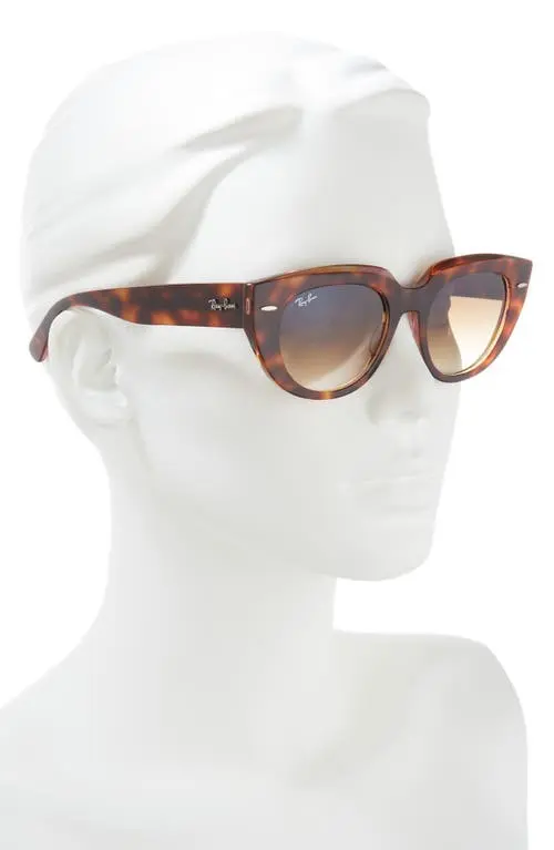 Ray-ban 52mm Gradient Sunglasses - Clear