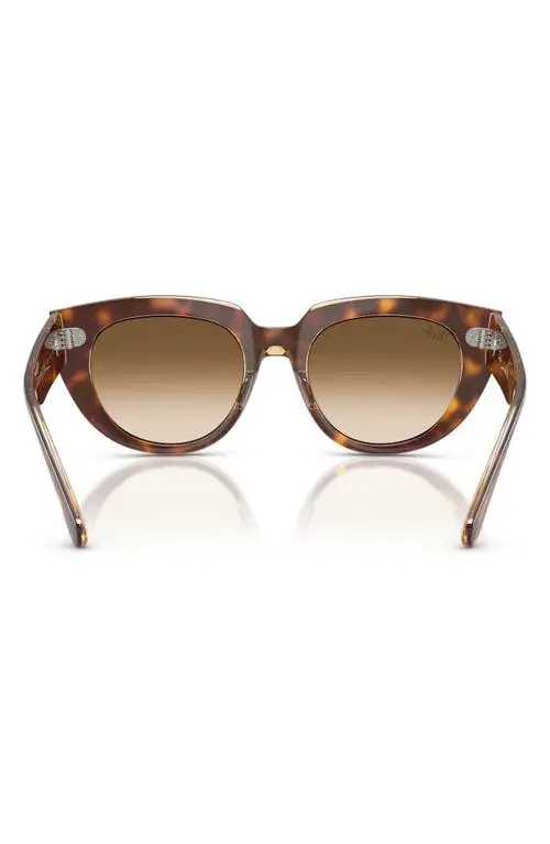 Ray-ban 52mm Gradient Sunglasses - Clear