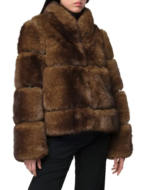 Apparis Sai Faux- Fur Coat - Mink