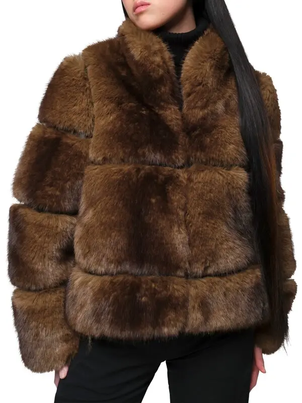 Apparis Sai Faux- Fur Coat - Mink