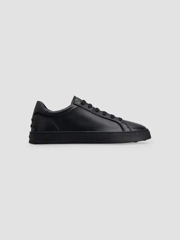 TOD'S Monogrammed Calfskin Sneakers
