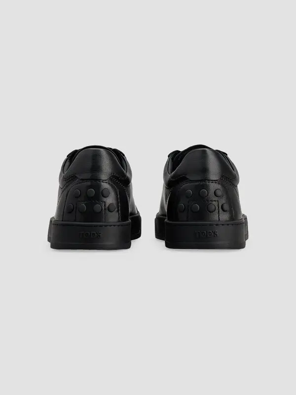 TOD'S Monogrammed Calfskin Sneakers