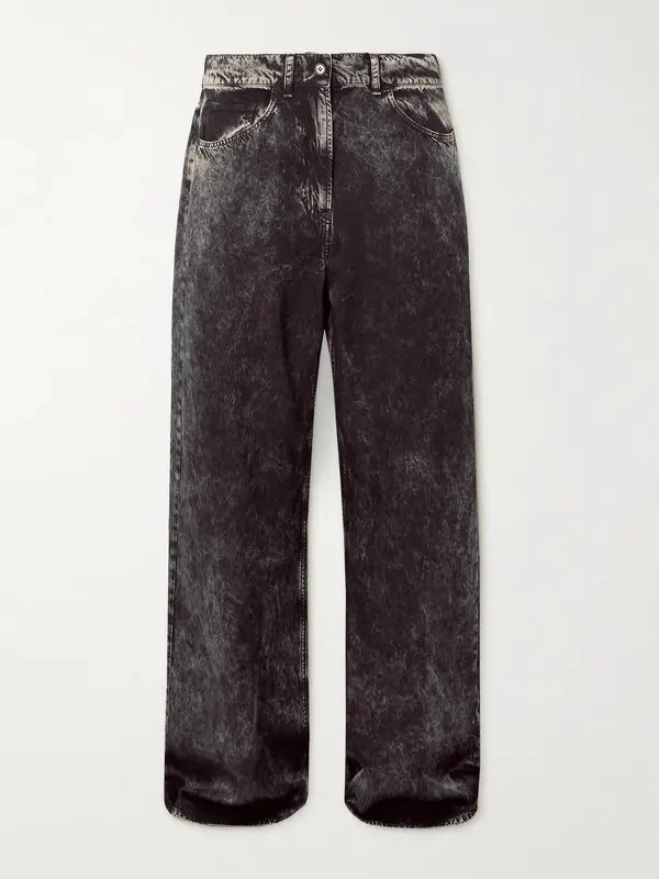 Acne Studios Faded Twill Straight-leg Trousers