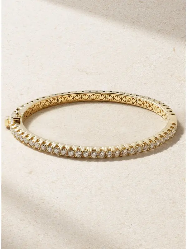 SYDNEY EVAN 14-karat Diamond Bangle