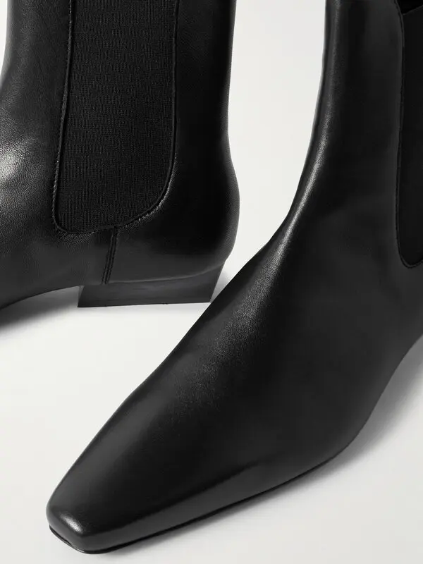 Staud - STAUD Wally Leather Chelsea Boots