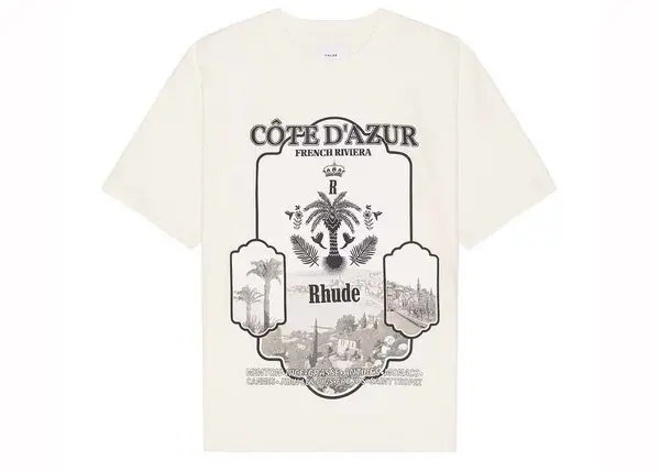 Rhude Azur Mirror T-shirt - White