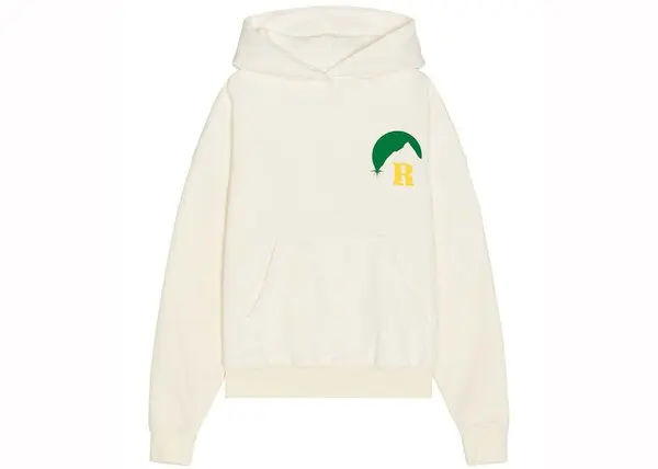 Rhude Hooded Sweatshirt - White