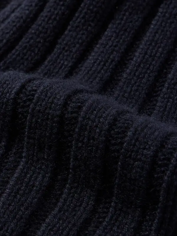 Purdey Ribbed Cashmere Scarf