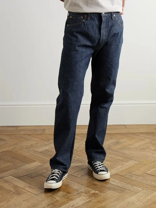 ORSLOW Straight-leg Selvedge Jeans