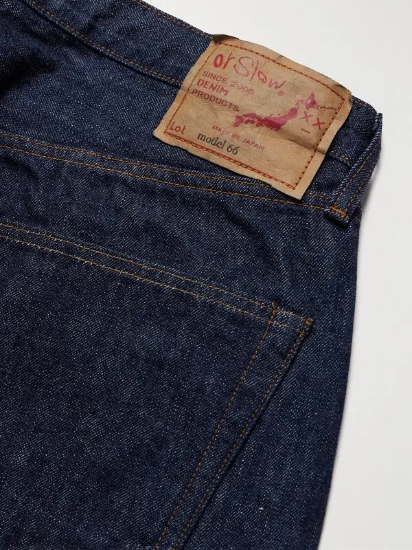ORSLOW Straight-leg Selvedge Jeans