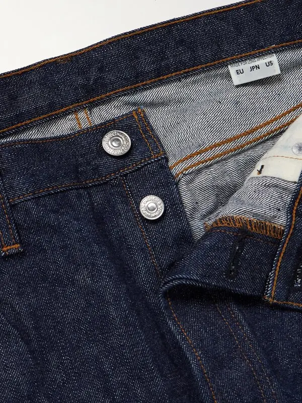 ORSLOW Straight-leg Selvedge Jeans