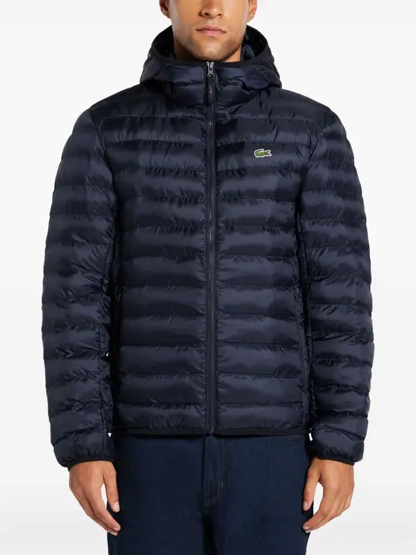 Lacoste Water-repellent Padded Jacket - Blue