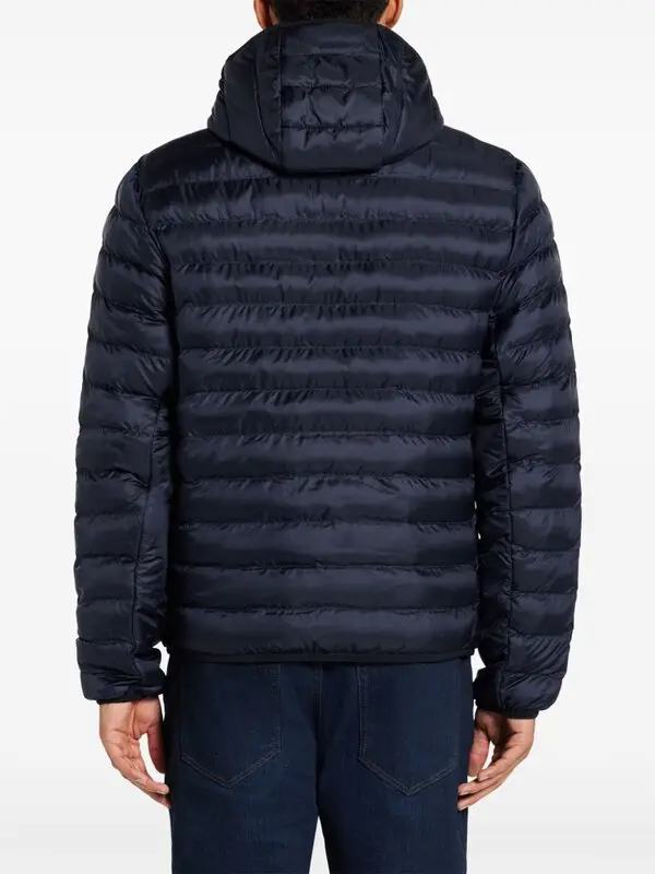 Lacoste Water-repellent Padded Jacket - Blue