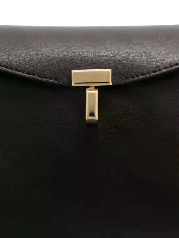 TOTEME T-lock Leather Top Handle Bag - Green