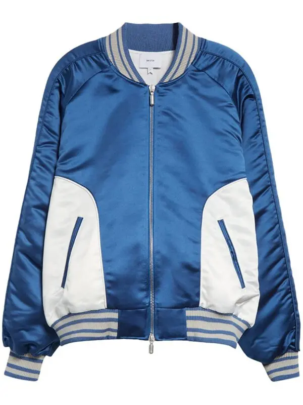 Rhude Chamonix Souvenir Bomber Jacket - Blue