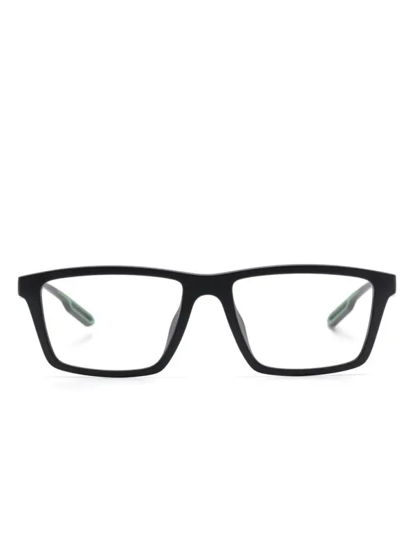 Emporio Armani Rectangle-frame Eyeglasses - Black