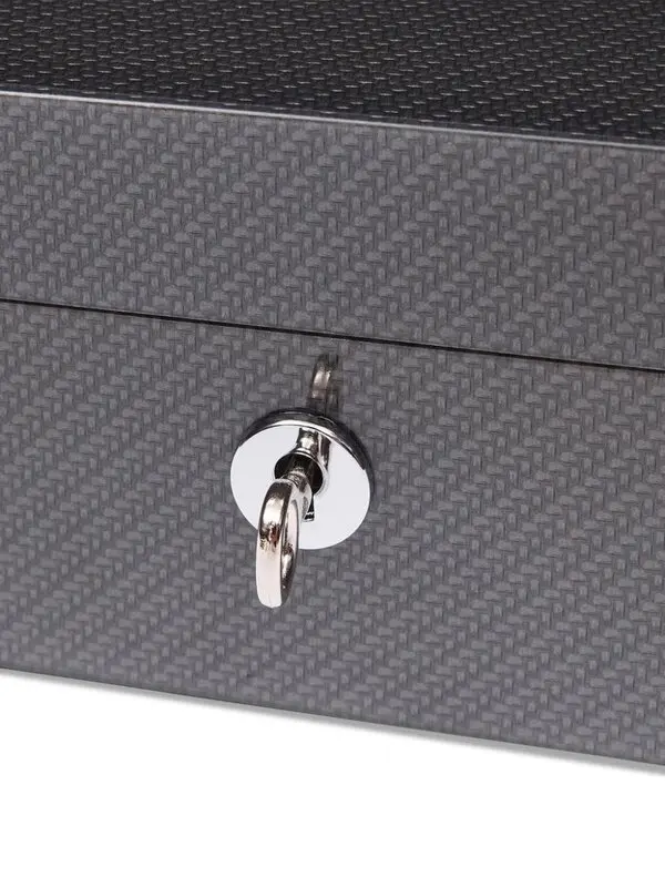 RAPPORT LONDON Carbon Fibre Ten Watch Box