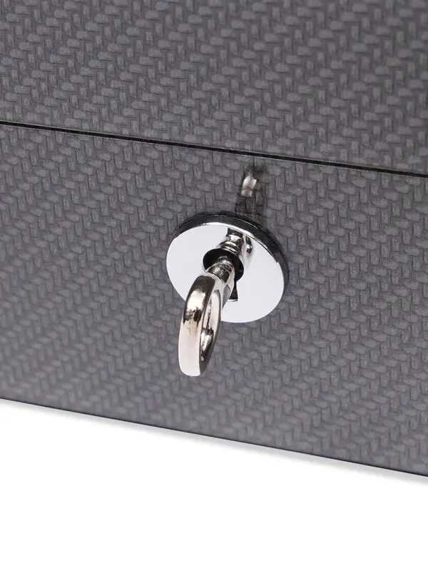 RAPPORT LONDON Carbon Fibre Five Watch Box