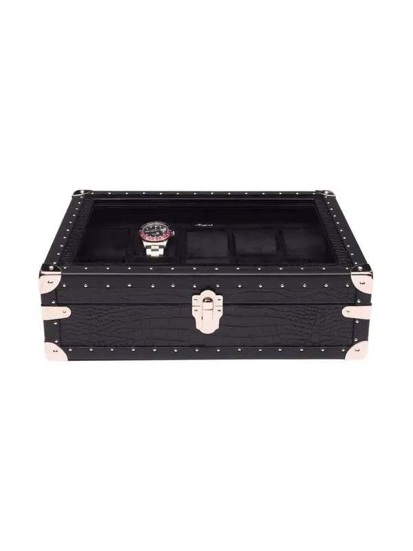 RAPPORT LONDON Brompton Optic Eight Watch Box - Black