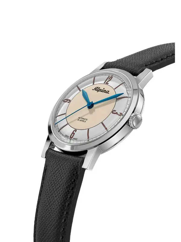 ALPINA Heritage Automatic 38mm Watch - Silver