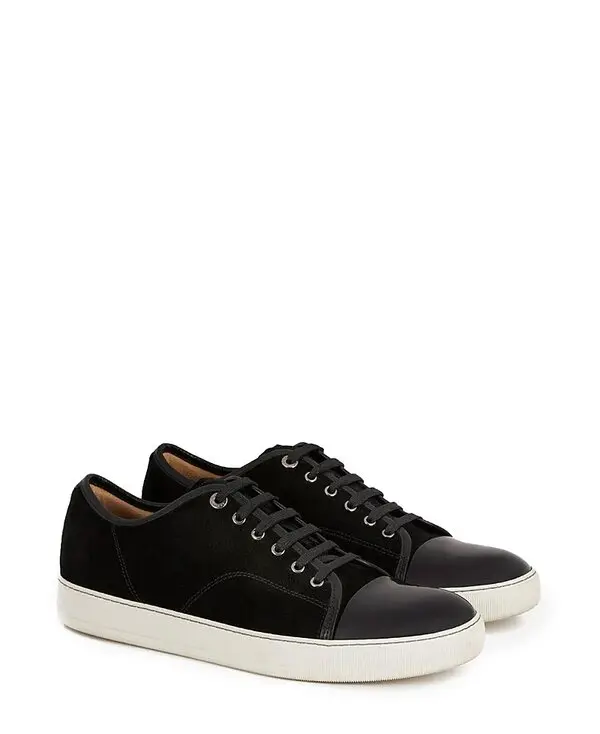 LANVIN Dbb1 Sneakers In Corduroy - Black