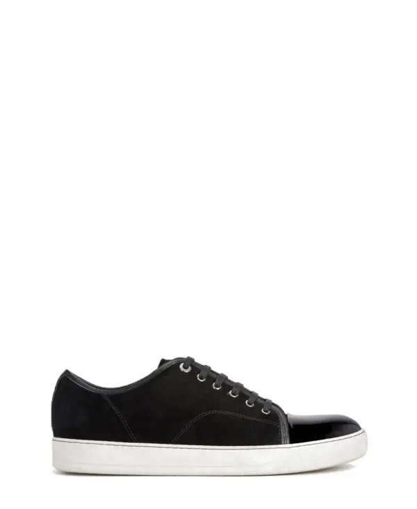 LANVIN Dbb1 Sneakers In Corduroy - Black