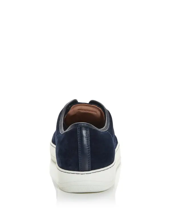 LANVIN Dbb1 Corduroy Sneakers - Navy Blue